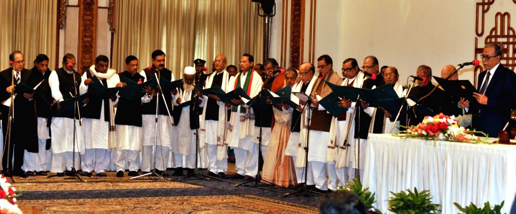 Bangladeshi Prime Minister Sheikh Hasina's new cabinet is sworn in Sunday