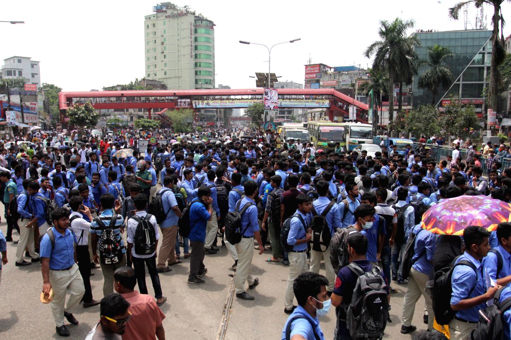 BANGLADESH-DHAKA-STUDENT PROTEST