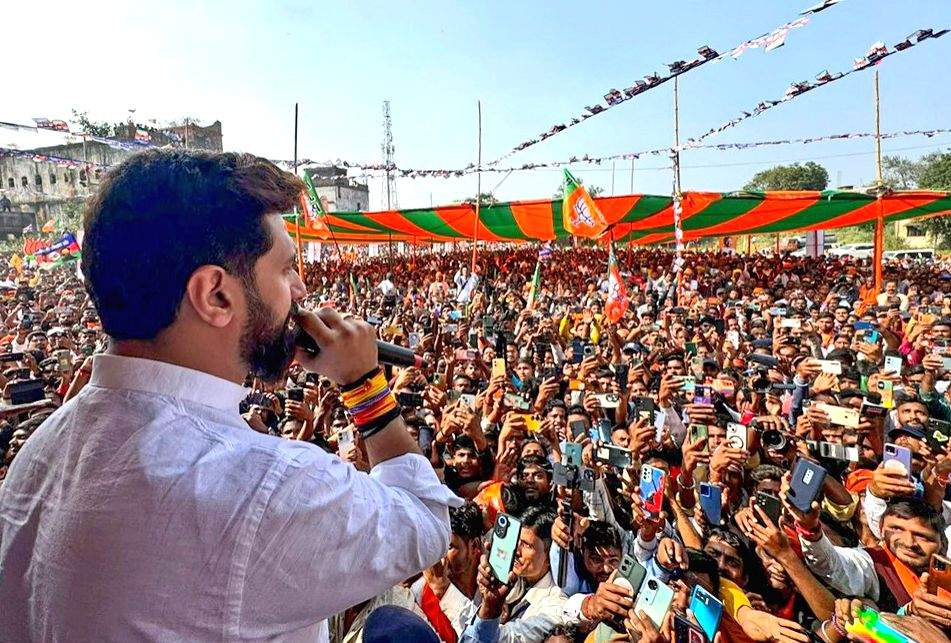 Dhanbad : National President of Lok Janshakti Party (Ram Vilas) Chirag ...