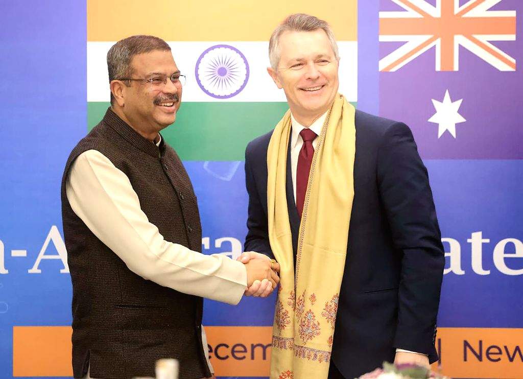 Dharmendra Pradhan Meets Australian Education Ministers