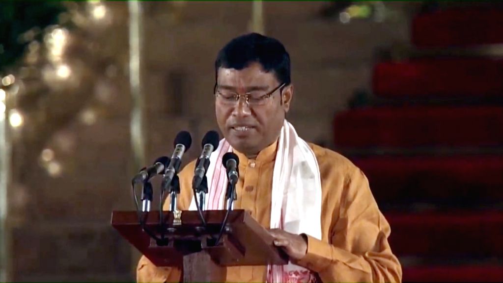 Rameswar Teli takes oath as Union Minister