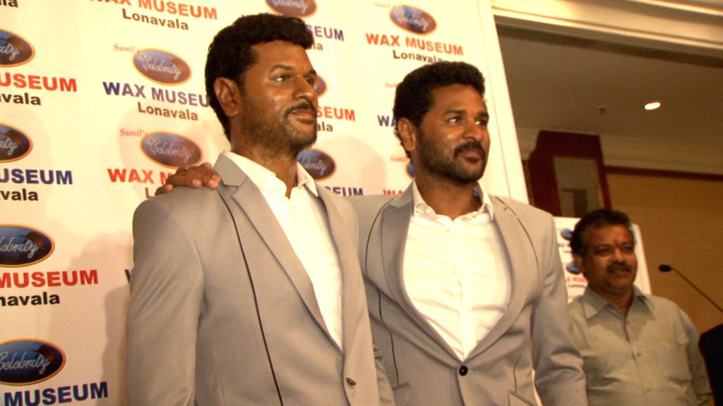 Prabhu Deva unveiled his wax statue for the Lonavala Wax Musseum