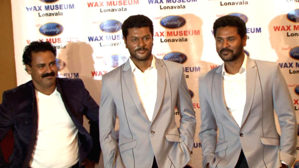 Prabhu Deva unveiled his wax statue for the Lonavala Wax Musseum