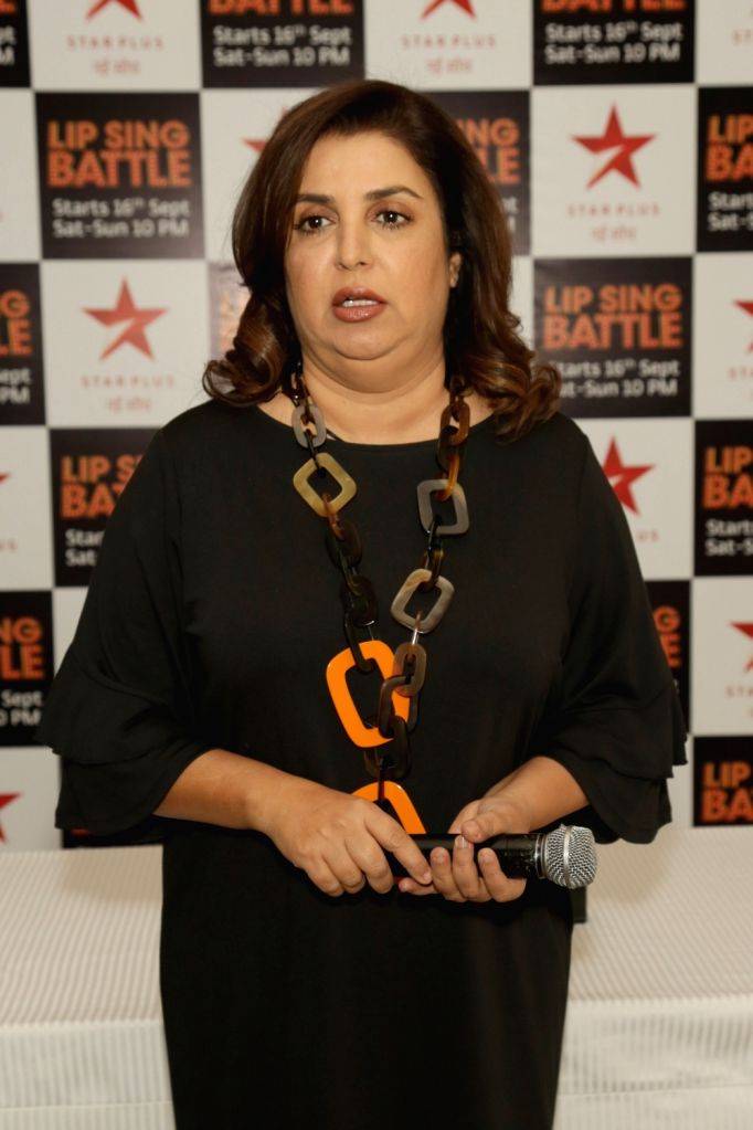 Lip Sing Battle"- Farah Khan - press conference