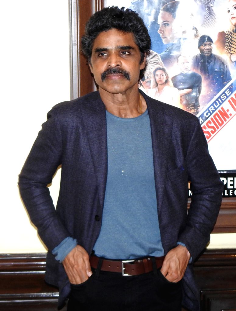 Director Shankar Naidu poses for a photo at the press conference