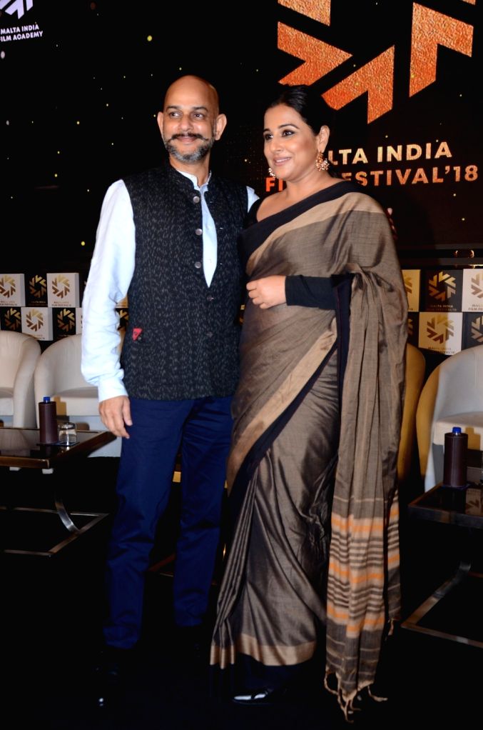 Malta India Film Festival 2018 - Vijay Krishna Acharya and Vidya Balan
