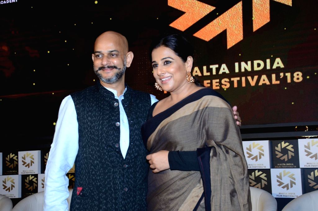 Malta India Film Festival 2018 - Vijay Krishna Acharya and Vidya Balan