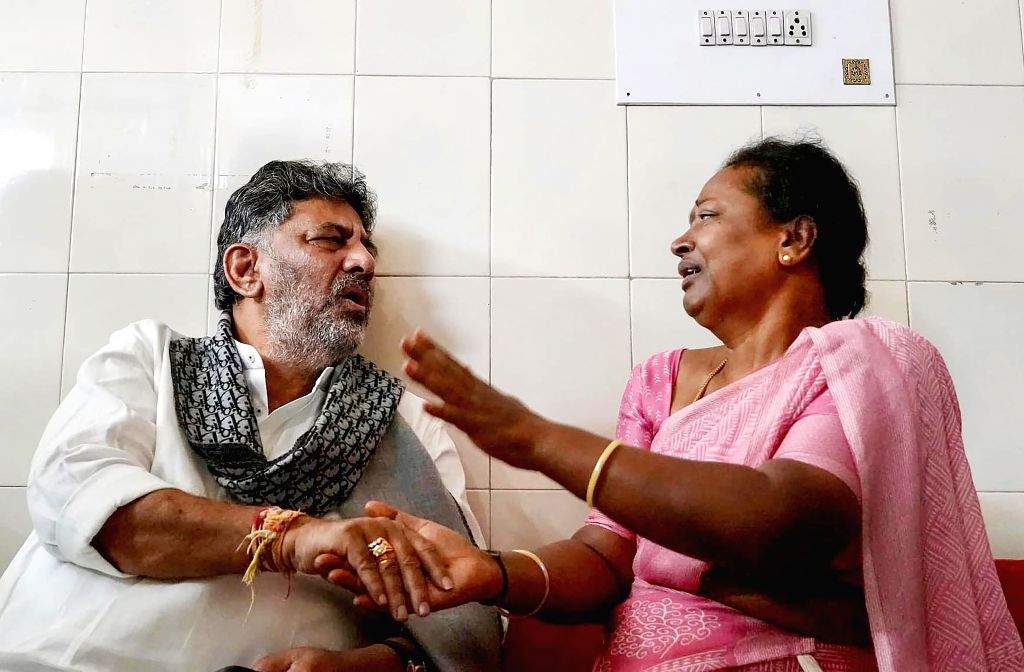 DK Shivakumar visits stampede victims after RCB victory celebration in ...
