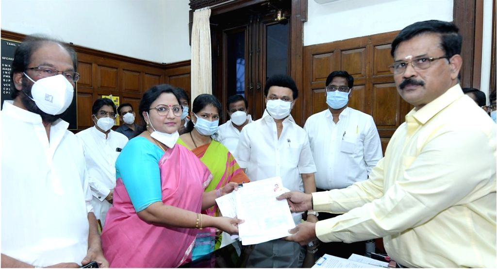 Blow to Cong as two DMK candidates file nominations for RS bypolls