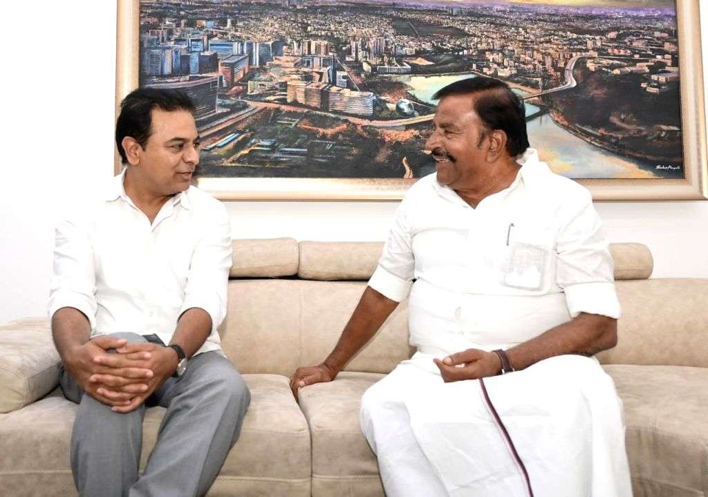 DMK invite BRS working president K.T. Rama Rao to JAC meeting
