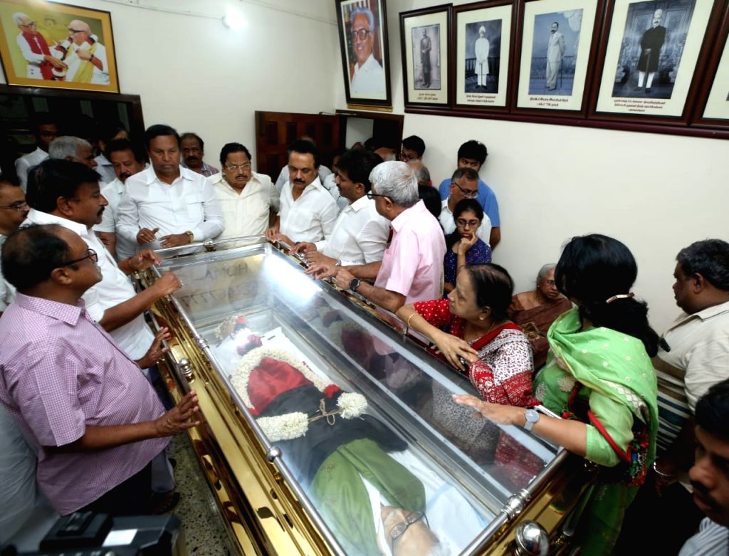 Condole death of DMK General Secretary Anbazhagan