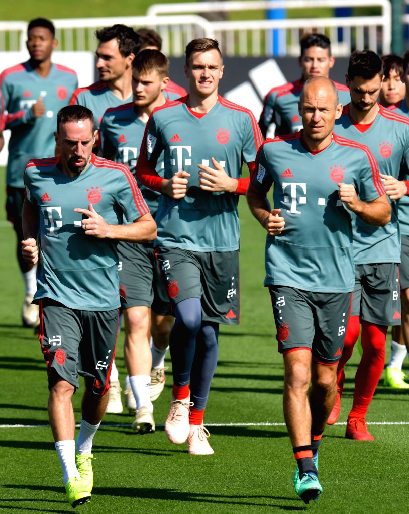 QATAR-DOHA-BAYERN MUNICH-TRAINING