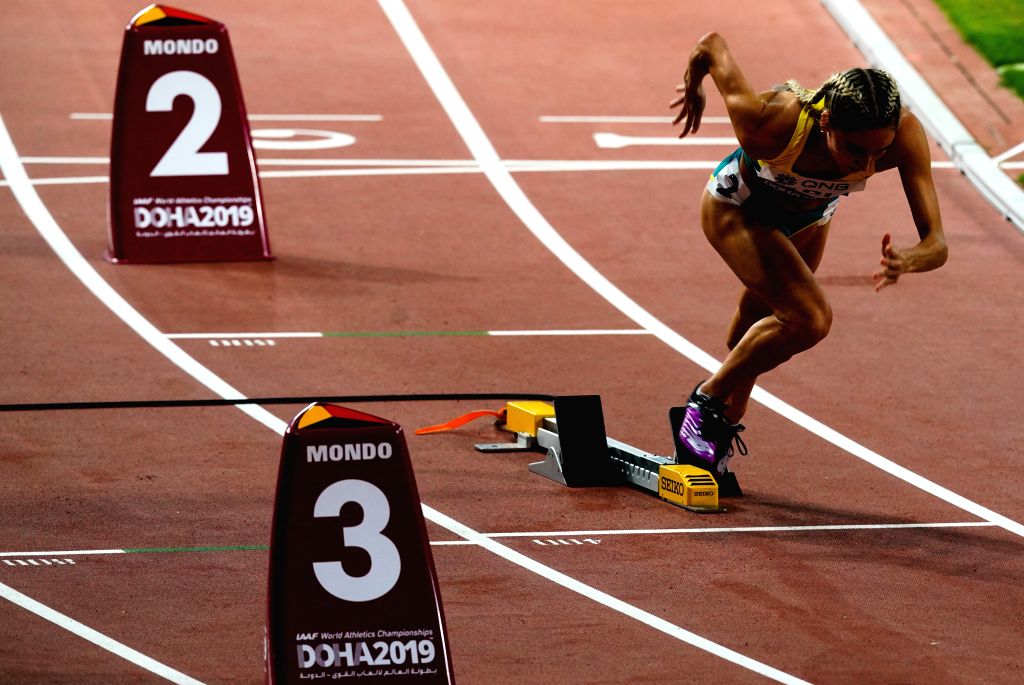 QATAR-DOHA-IAAF WORLD ATHLETICS CHAMPIONSHIPS-WOMEN'S 400M HURDLES SEMI ...