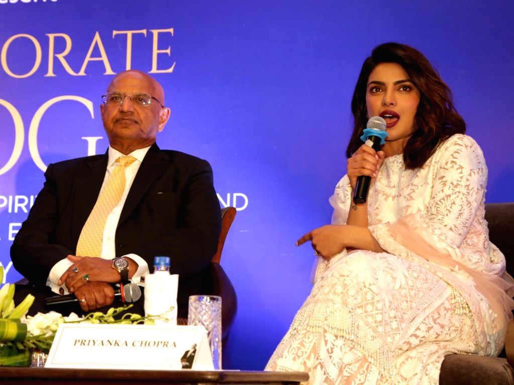 Corporate Yogi" book launch - Priyanka Chopra