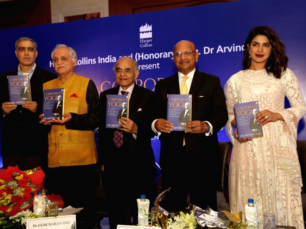 Corporate Yogi" book launch - Priyanka Chopra