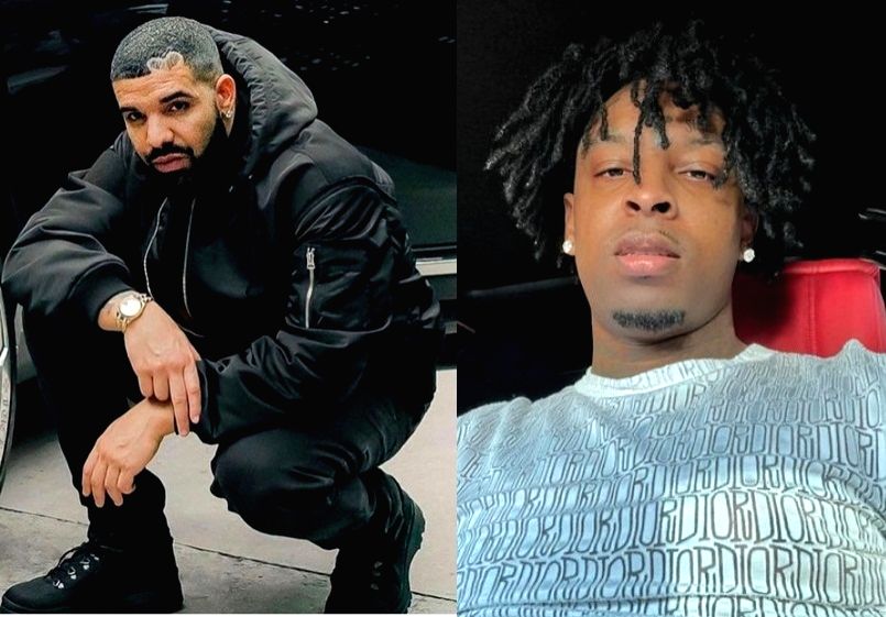 Free Photo :Drake and 21 Savage