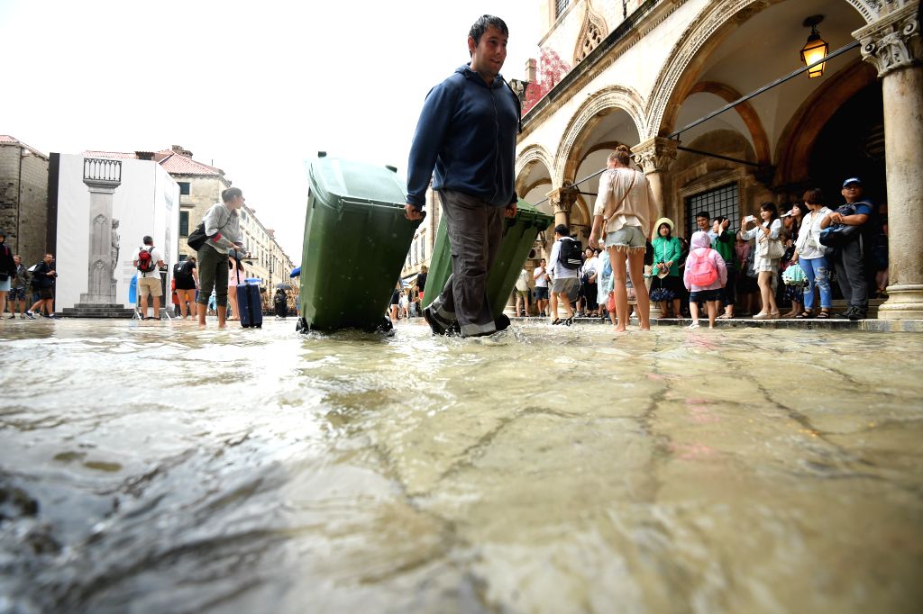 CROATIA-DUBROVNIK-STORM