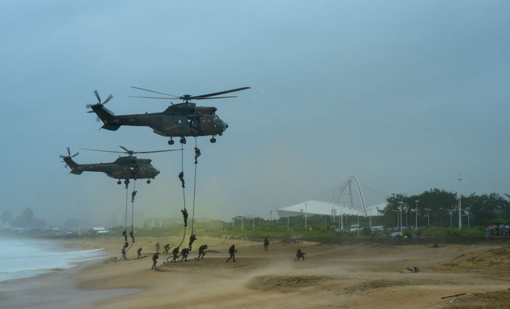 SOUTH AFRICA-DURBAN-ARMED FORCES DAY-CELEBRATION?