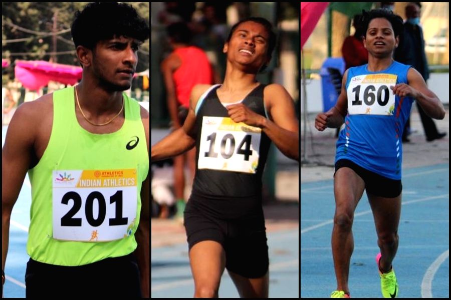 Free Photo: Dutee, Hima Das win sprints; Jacob 400m in personal best ...