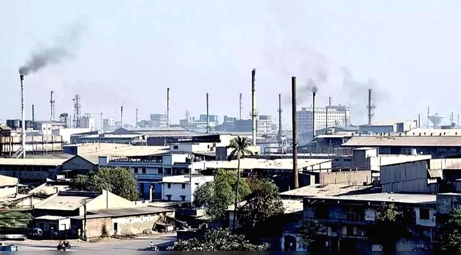 Free photo : Dyeing and printing units and Pandesara Industrial Estate ...