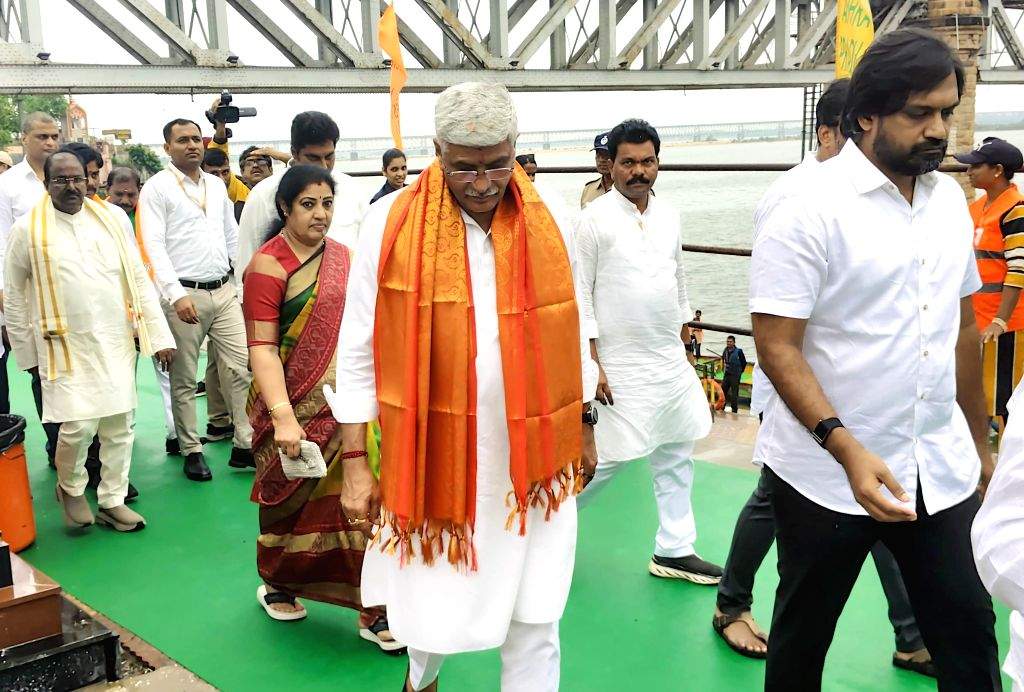 East Godavari: Foundation stone laying ceremony of the ‘Akhanda ...