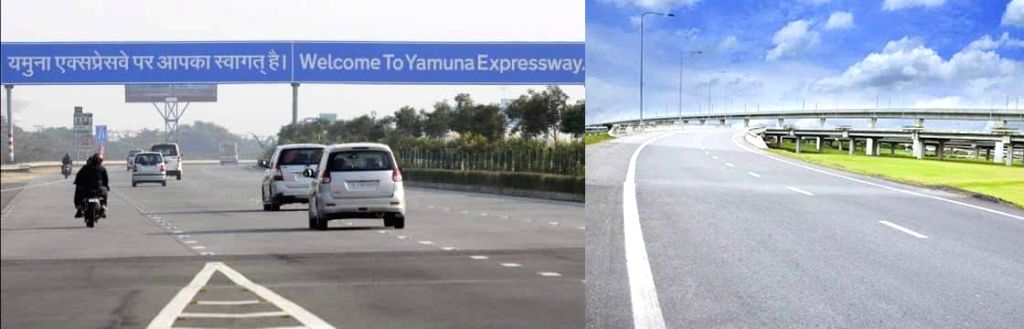 Free Photo : Eastern Peripheral Expressway and Yamuna Expressway.