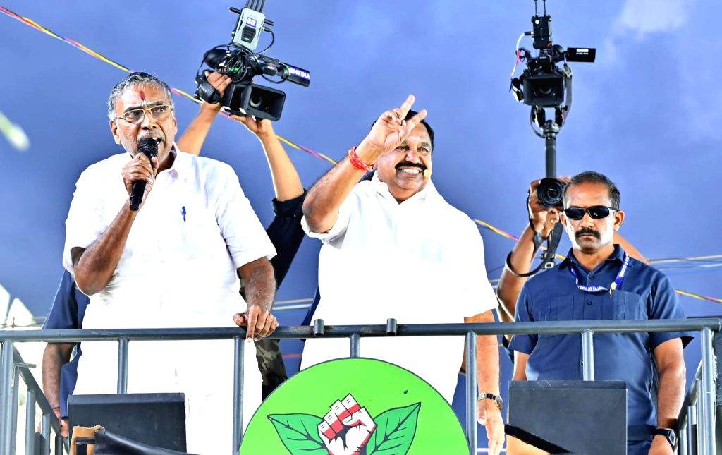 Edappadi K Palaniswami Addresses Public Gathering in Palakkodu