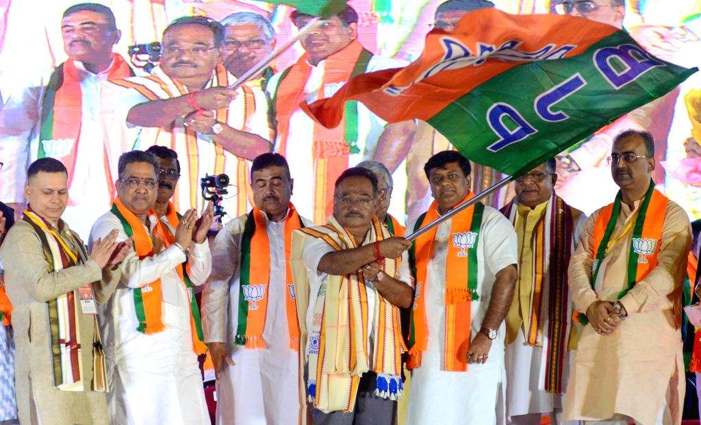 Election ceremony of the BJP West Bengal president