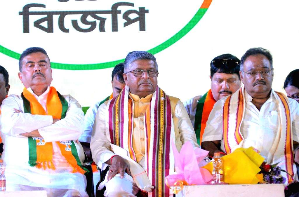 Election ceremony of the BJP West Bengal president
