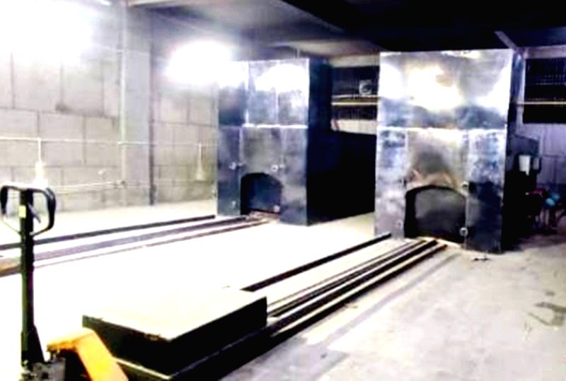 Electric crematorium for animals in Varanasi