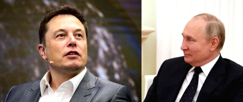 Free Photo :Elon Musk-Vladimir Putin