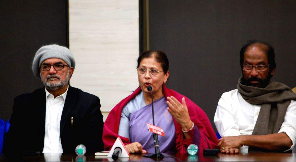 Leaders of all INDIA parties in the Rajya Sabha address a press conference
