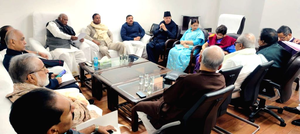 Leaders of opposition parties hold a meeting to discuss key political ...