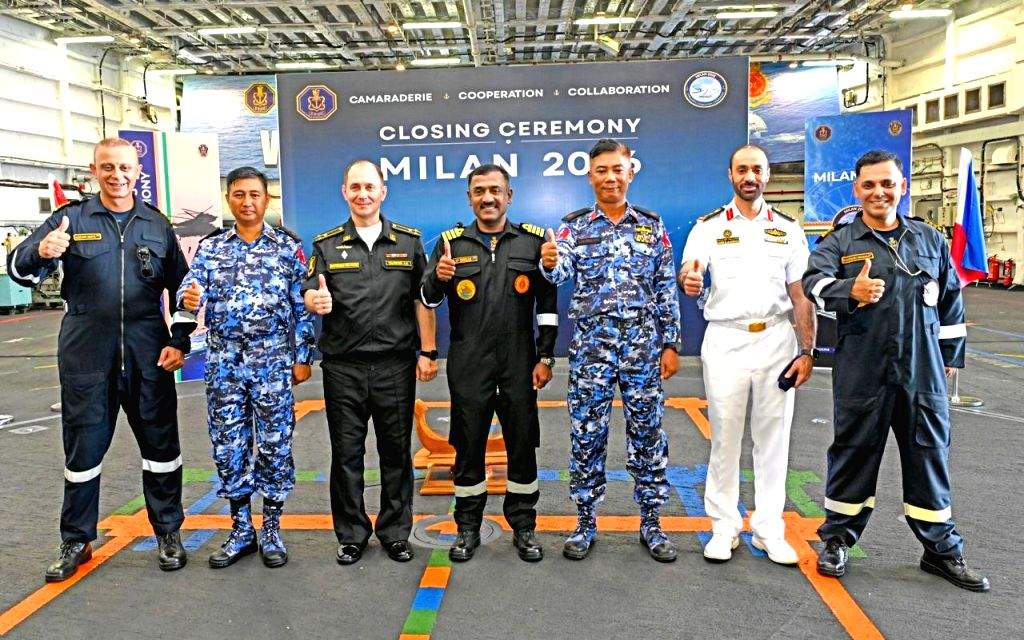 Exercise MILAN 2026 Concludes Aboard INS Vikrant