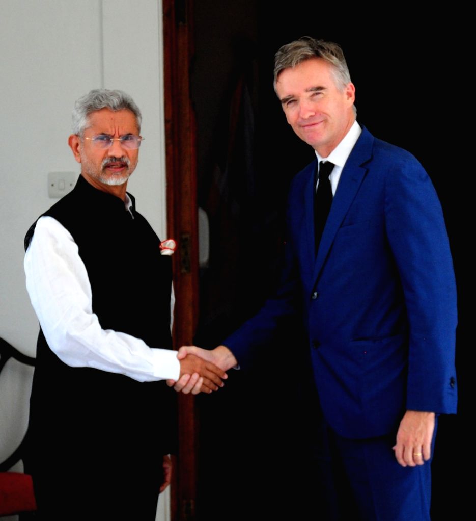 EAM S. Jaishankar meets British High Commissioner to India Alex Ellis