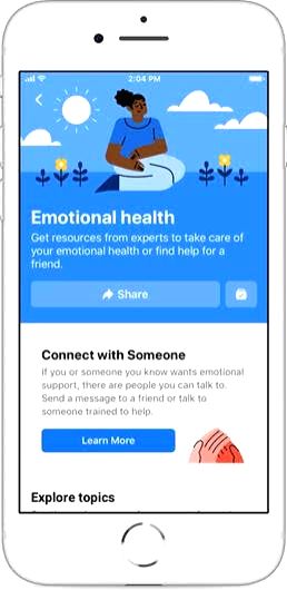 Free Photo: Facebook 'Emotional Health' tool now available in India