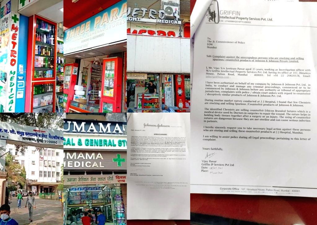 Free Photo: Fake Johnson and Johnson sutures racket busted in Mumbai