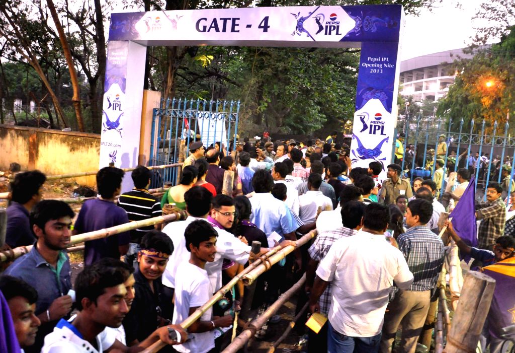 IPL opening ceremony in Kolkata scenes outside Salt Lake stadium