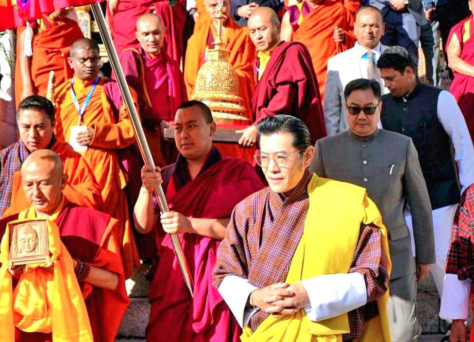 Farewell Ceremony for Holy Buddha Relics in Thimphu