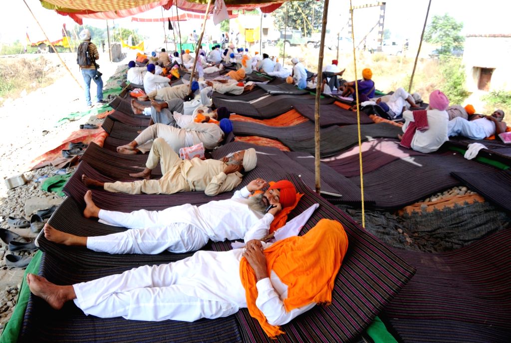 Farmers protest against the Central Govt over Farm Laws 2020