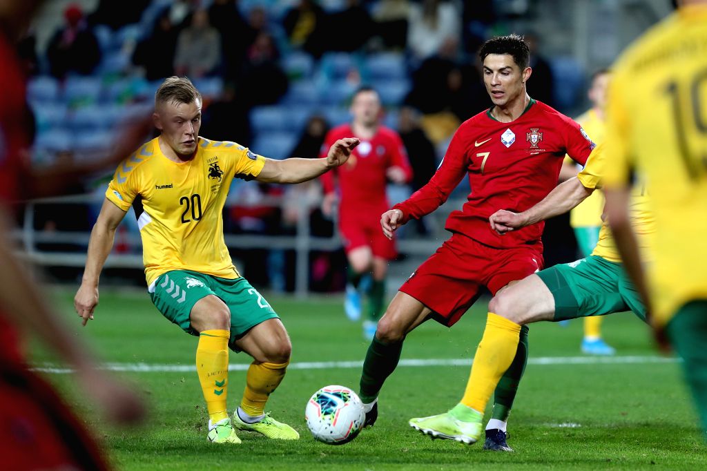 PORTUGAL-FARO-SOCCER-EURO 2020 QUALIFIER-GROUP B-PORTUGAL VS LITHUANIA