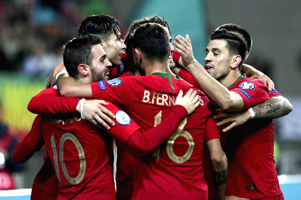 PORTUGAL-FARO-SOCCER-EURO 2020 QUALIFIER-GROUP B-PORTUGAL VS LITHUANIA