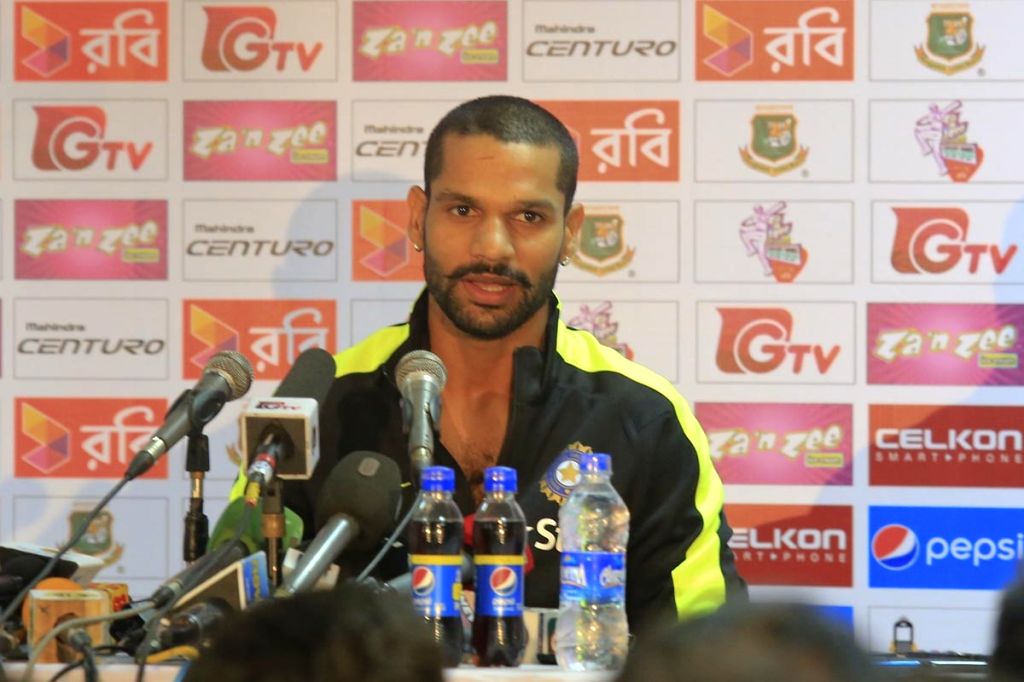Fatullah (Bangladesh): Shikhar Dhawan's press conference