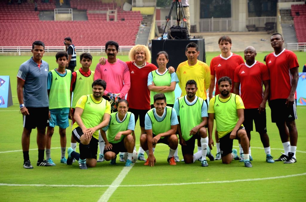 Exhibition match - FIFA Legends Vs Indian Legends