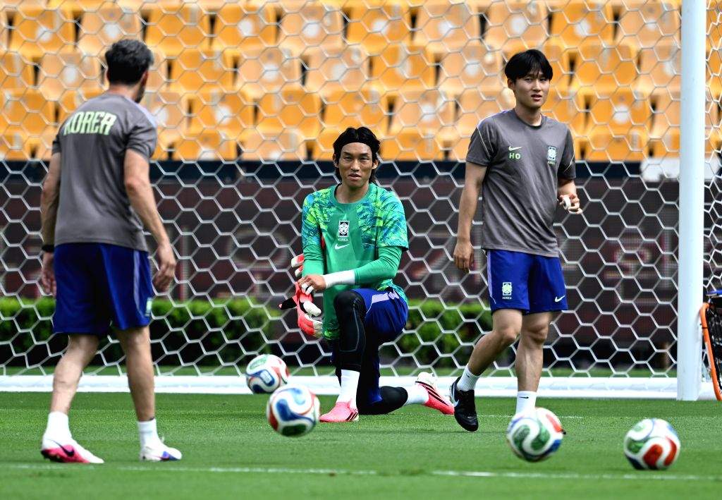 FIFA World Cup - South Korea Training Session