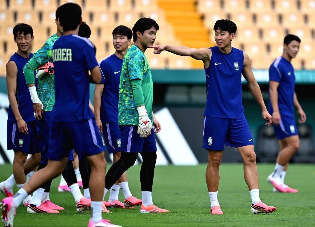 FIFA World Cup - South Korea Training Session