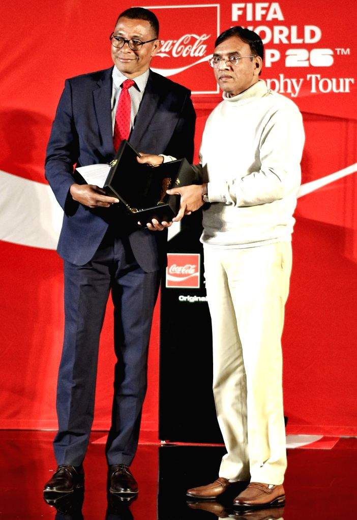 FIFA World Cup Trophy Unveiled During Trophy Tour