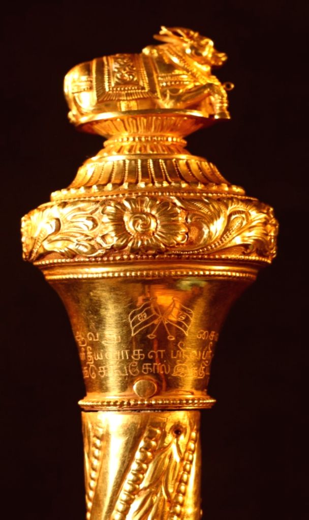 File pictures of the sacred Sengol