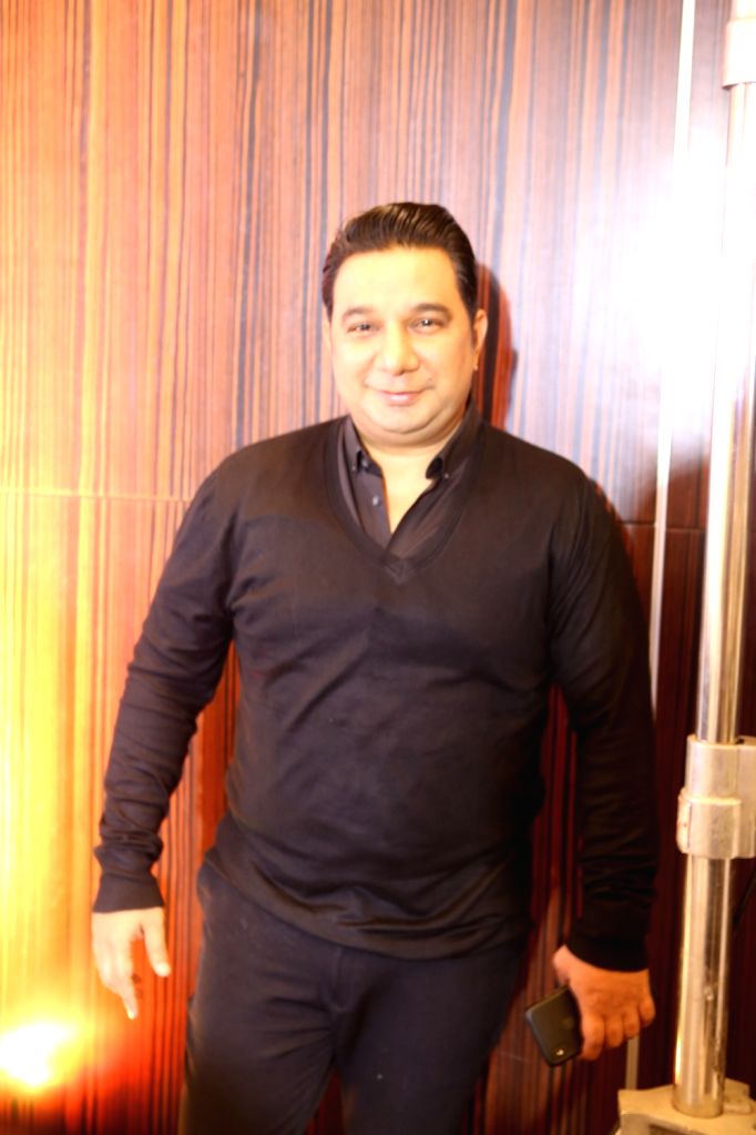Ahmed Khan at a studio launch