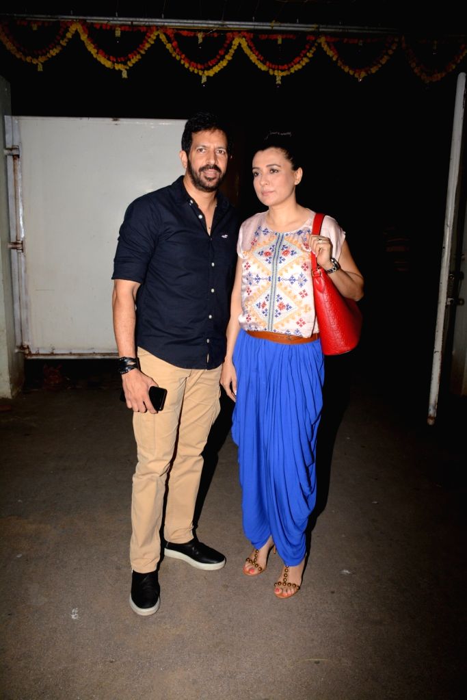 Golmaal Again" screening - Kabir Khan, Mini Mathur